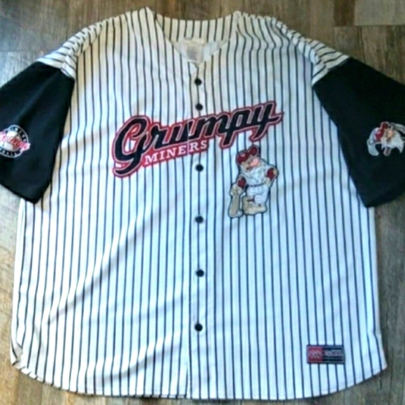 Disney | Shirts | Vintage Disney Grumpy Baseball Jersey | Poshmark
